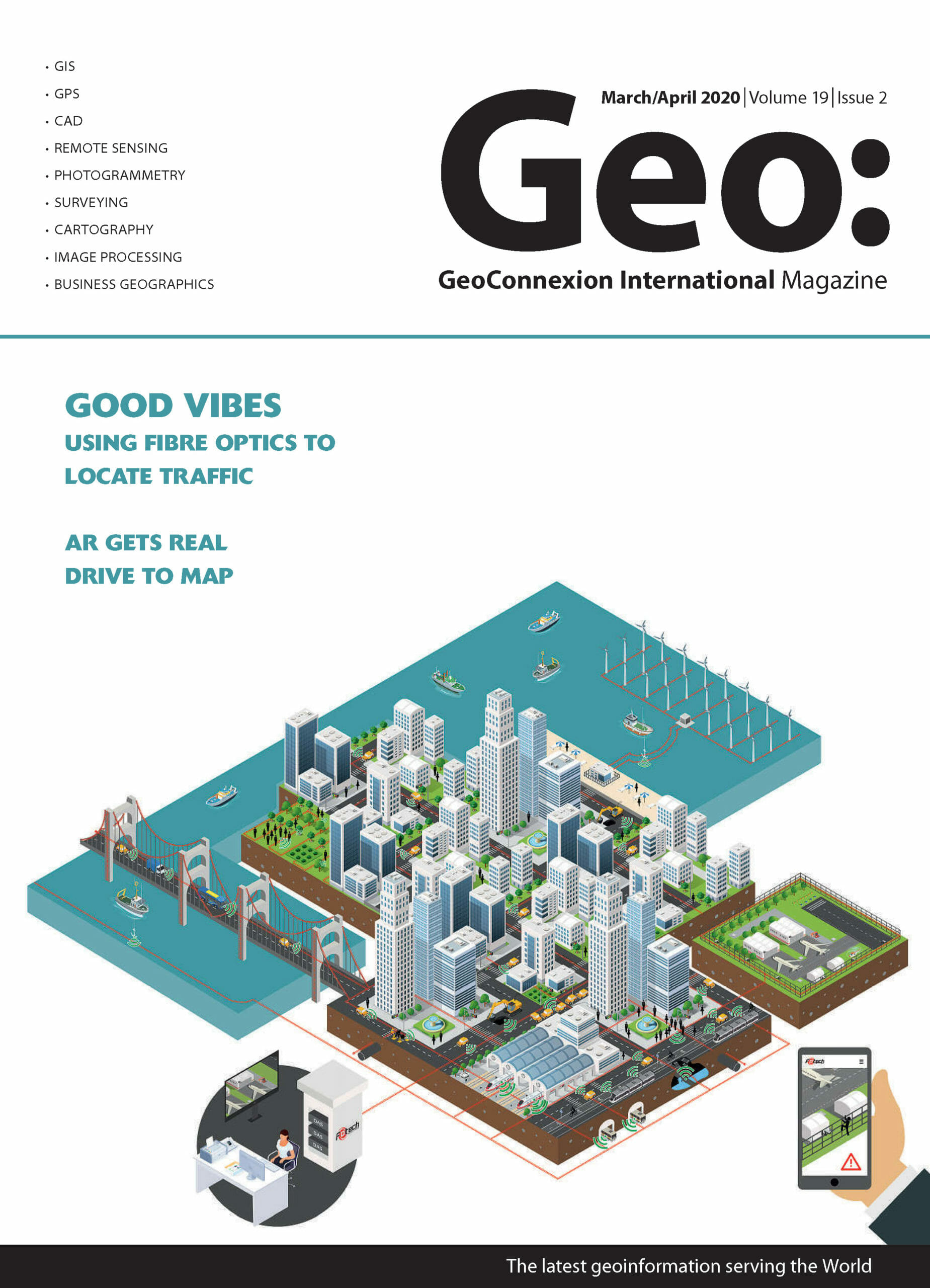 March/April's GeoConnexion International is now available - Rob Buckley
